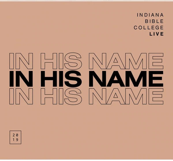 In His Name Chord Charts – Indiana Bible College Store