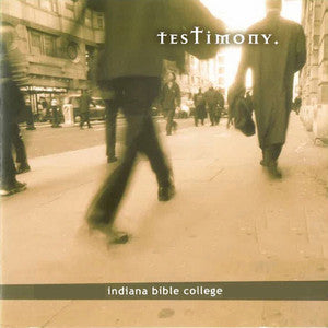 Worship Medley - Vocals / Lead Sheet - Testimony - Indiana Bible ...
